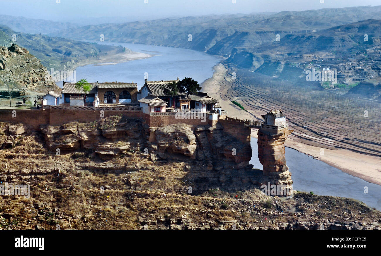 Shaanxi Jiaxian xianglu temple Stock Photo - Alamy
