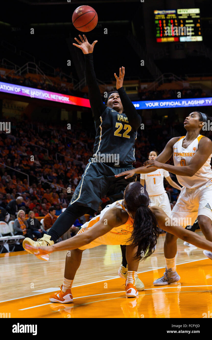 January 21, 2016: Marqu'es Webb #22 of the Vanderbilt Commodores ...