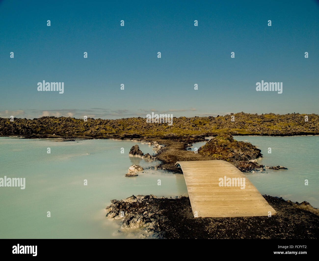 Iceland Blue Lagoon Bridge High Resolution Stock Photography and Images ...