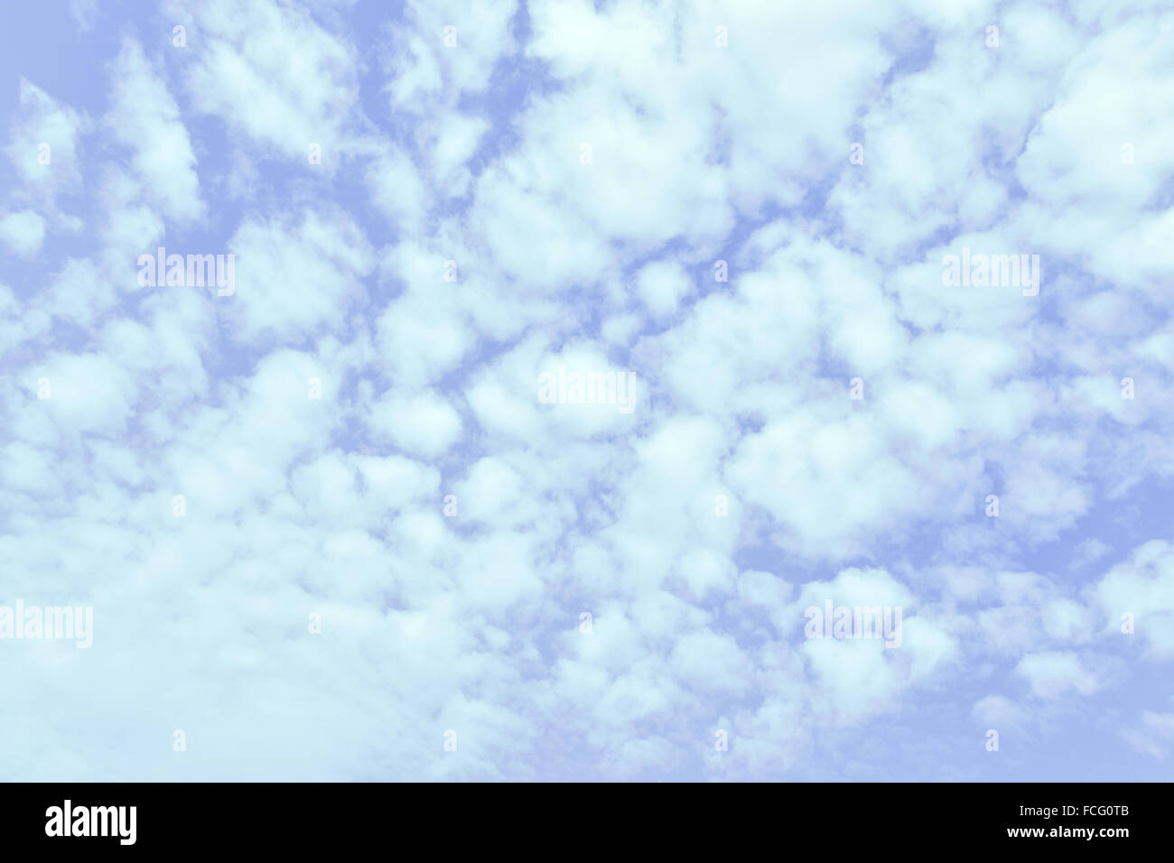 Light blue spring sky with clouds, may be used as background Stock ...
