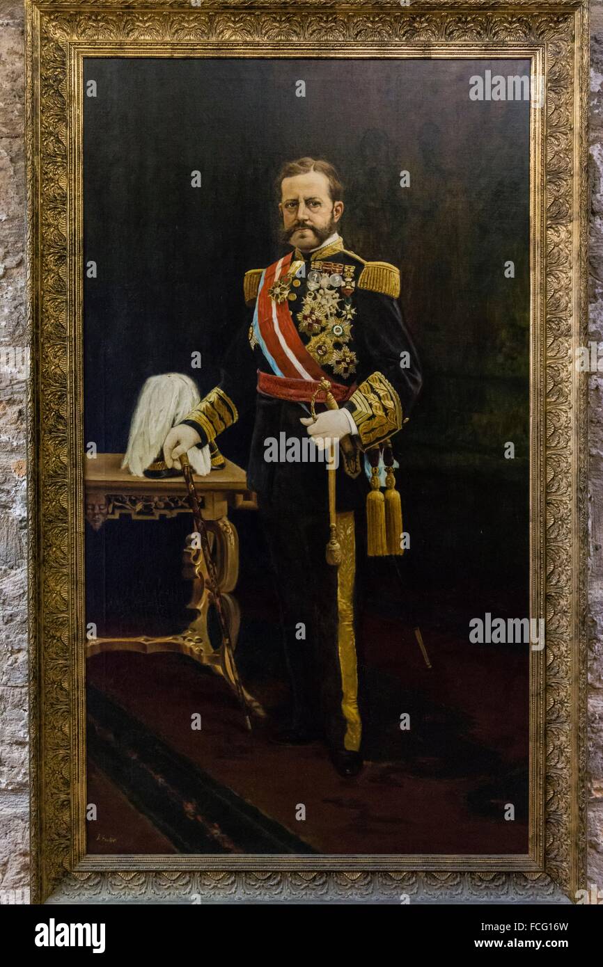 Natural portrait of General Valeriano Weyler, oil on canvas, by Joan ...