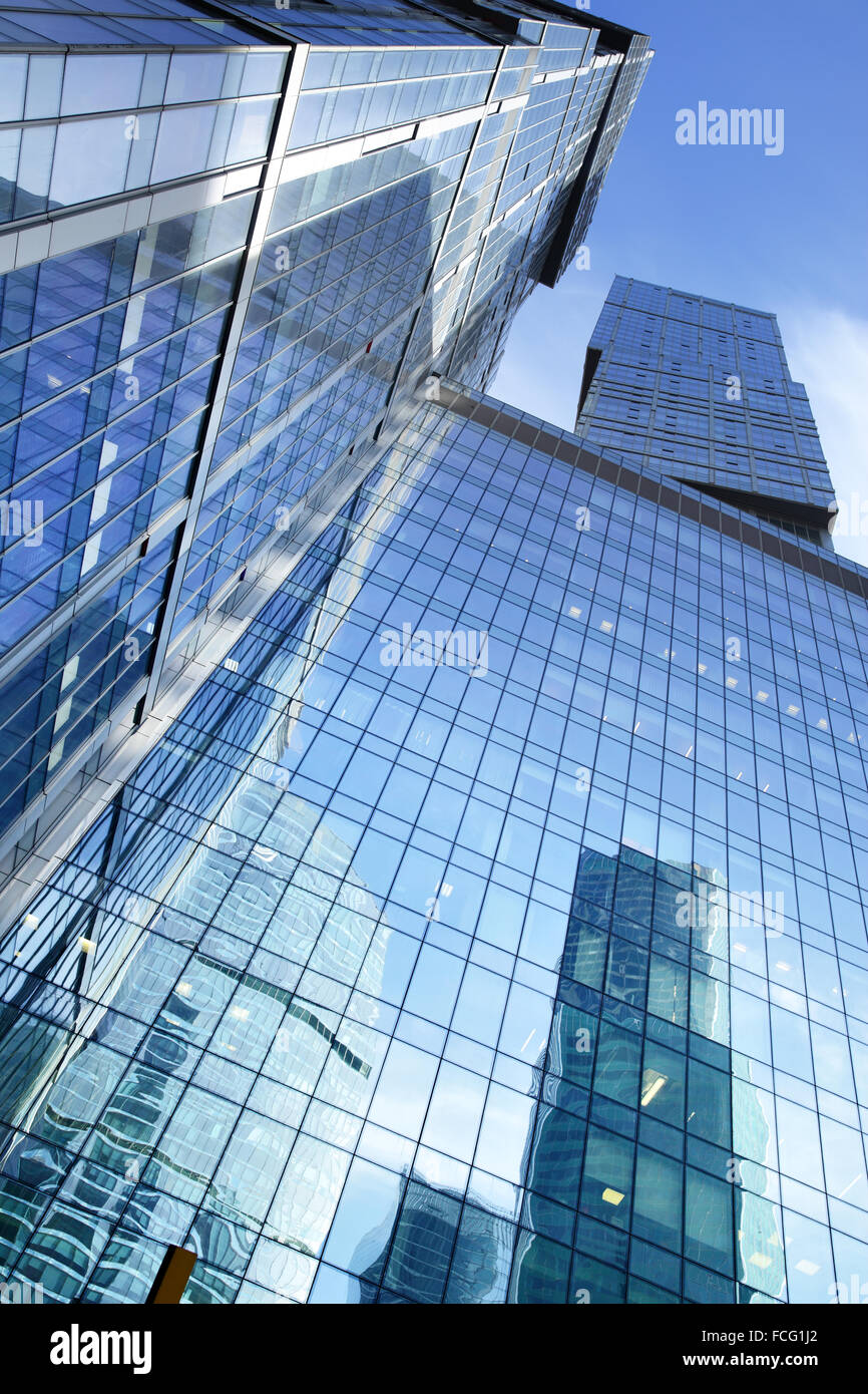 Modern office building close-up Stock Photo - Alamy
