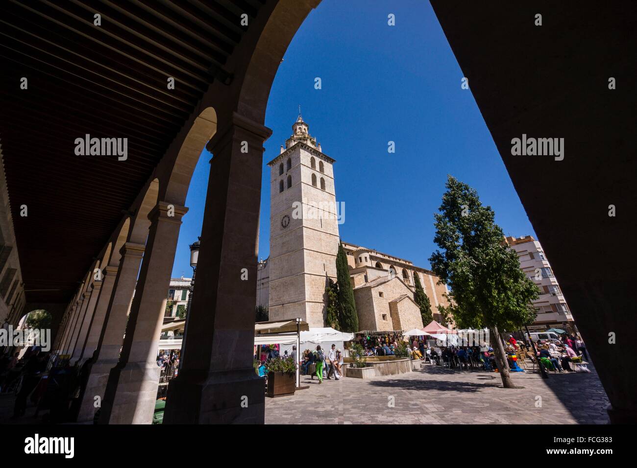 Inca mallorca spain market hi-res stock photography and images - Alamy