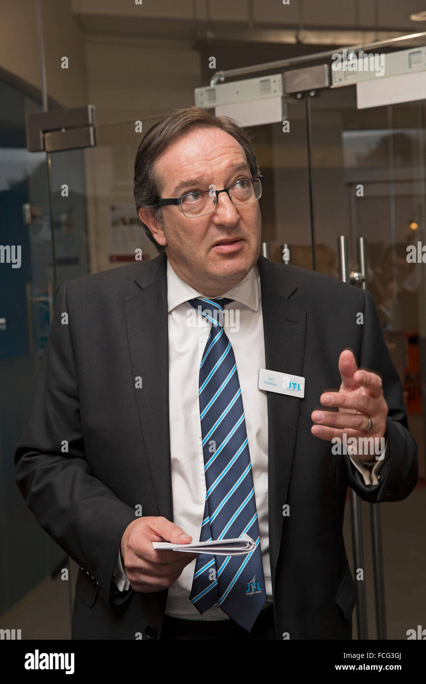 Orpington,UK,22nd January 2016,Jon Graham, Chief Executive, spoke ...