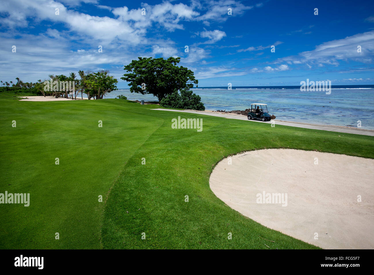 Fiji Island Golf Course Stock Photo - Alamy