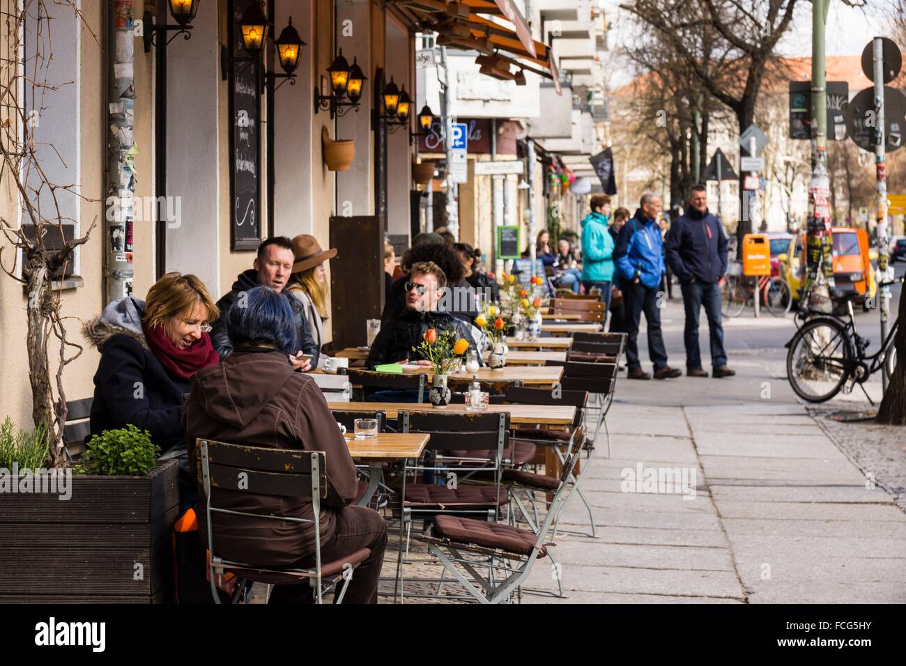 Cafe life german berlin hi-res stock photography and images - Alamy