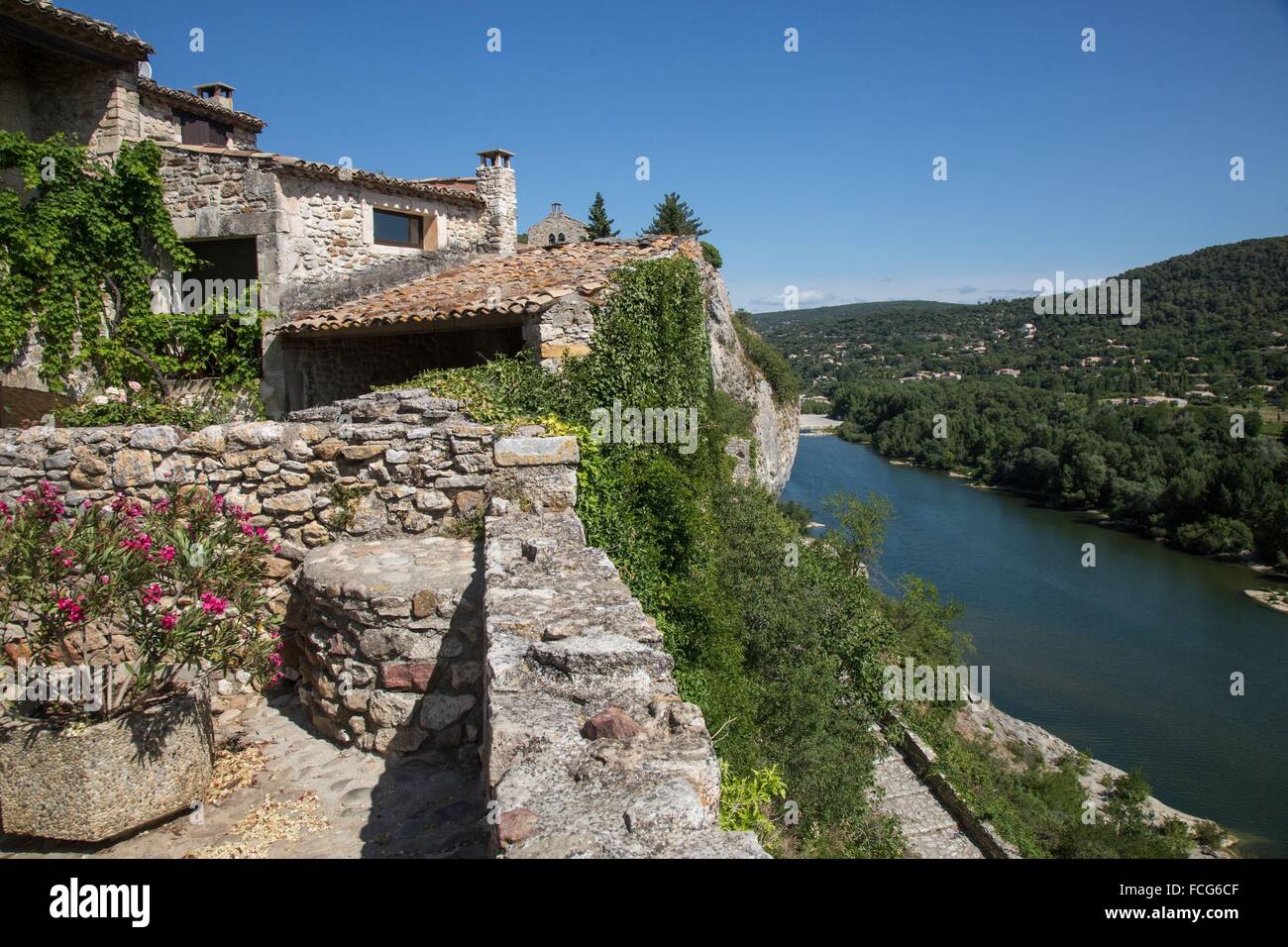 NATURE RESERVE OF THE GORGES OF THE ARDECHE, ARDECHE (07), RHONE ALPES ...