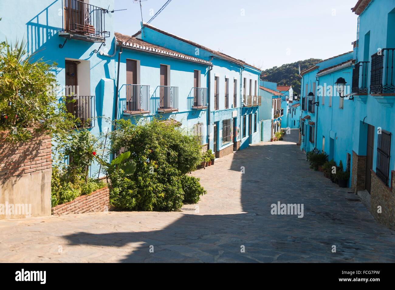 Illustration Of Andalusia Costa Del Sol Southern Spain Europe Stock