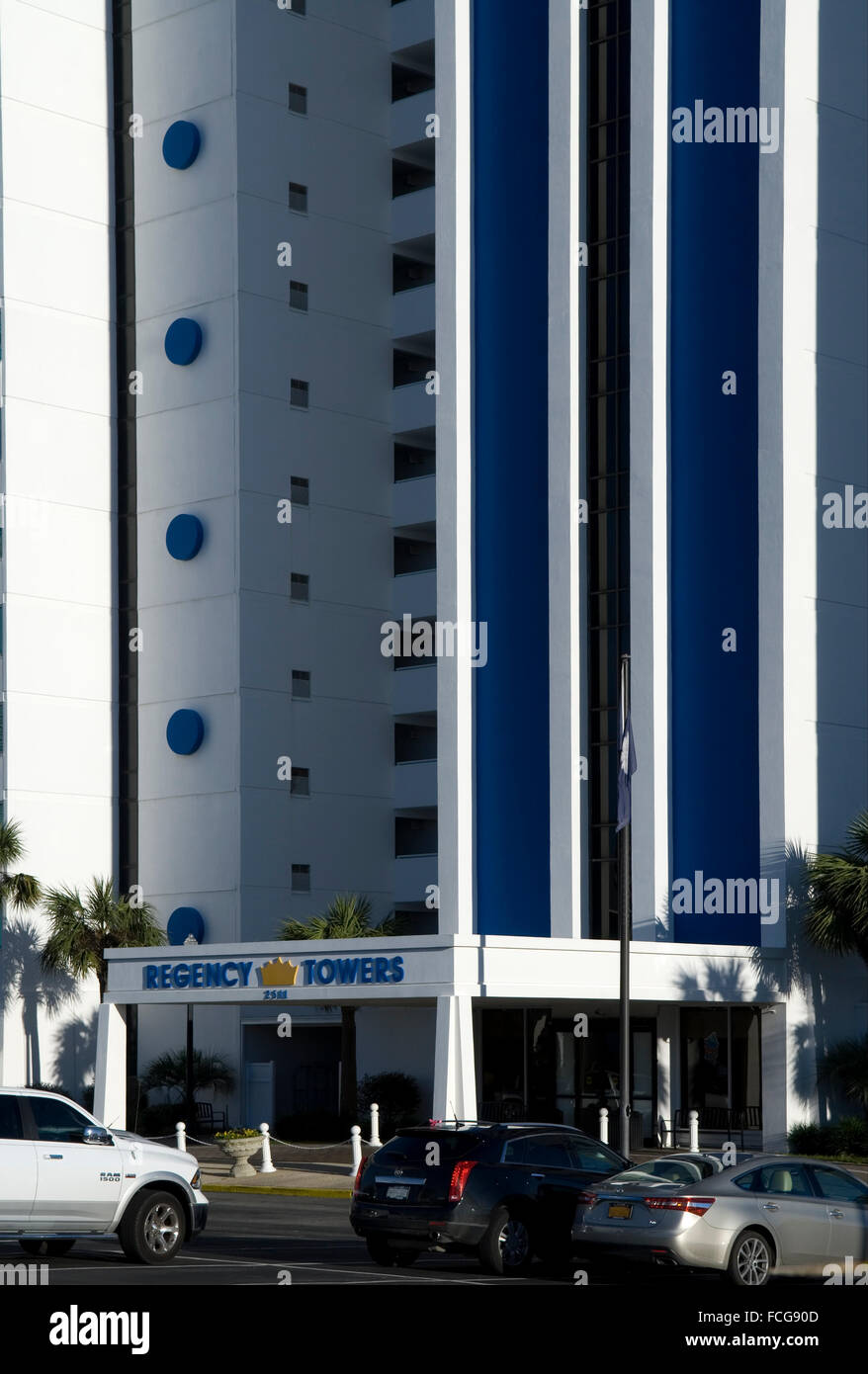 Regency Towers Myrtle Beach South Carolina USA Stock Photo - Alamy