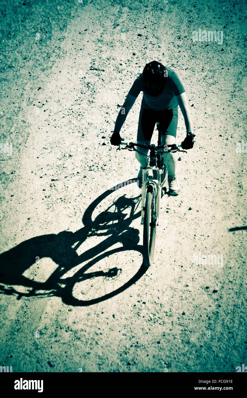 Anonymous cyclist hi-res stock photography and images - Alamy