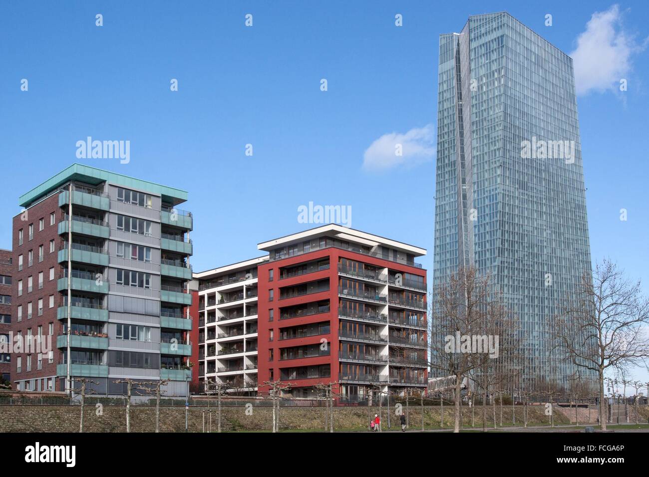 ILLUSTRATION OF FRANKFURT, STATE OF HESSE, GERMANY Stock Photo - Alamy