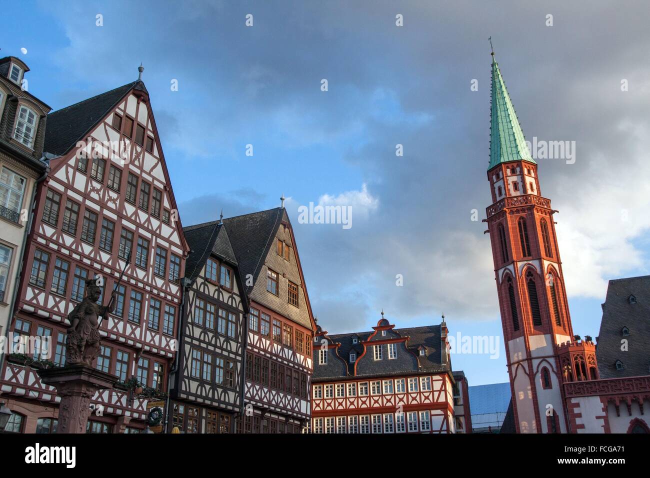 ILLUSTRATION OF FRANKFURT, STATE OF HESSE, GERMANY Stock Photo - Alamy