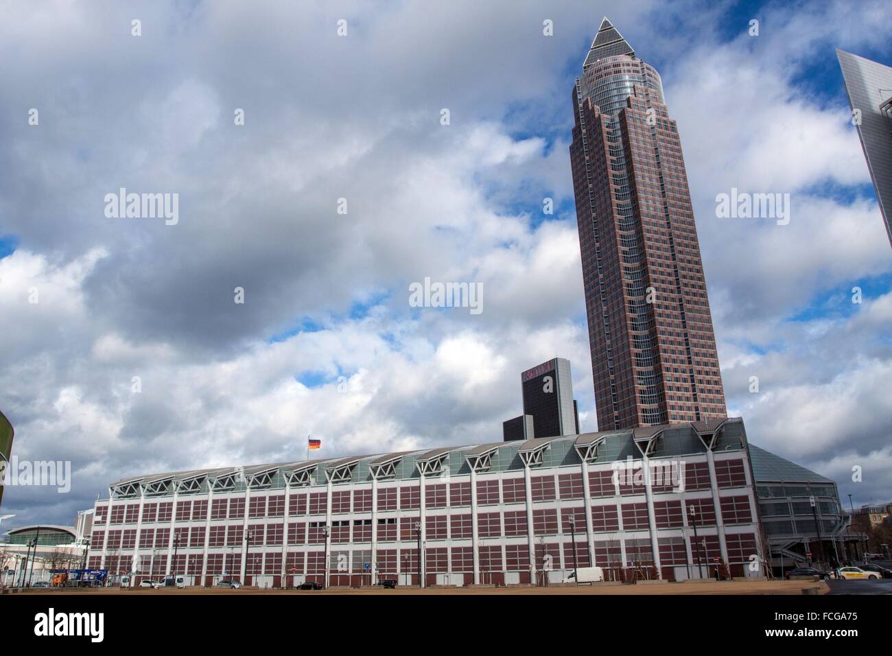ILLUSTRATION OF FRANKFURT, STATE OF HESSE, GERMANY Stock Photo - Alamy