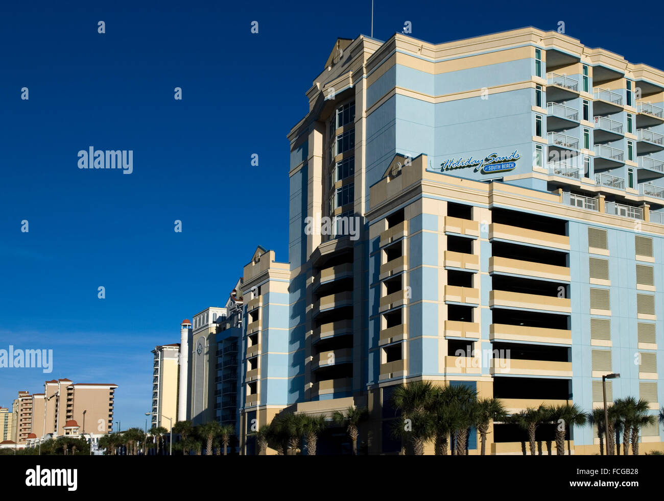 Holiday Sands South Myrtle Beach South Carolina USA Stock Photo - Alamy