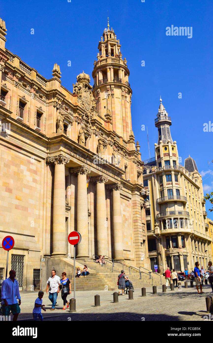 Central post office building designed by Josep Goday Casals and Jaume ...