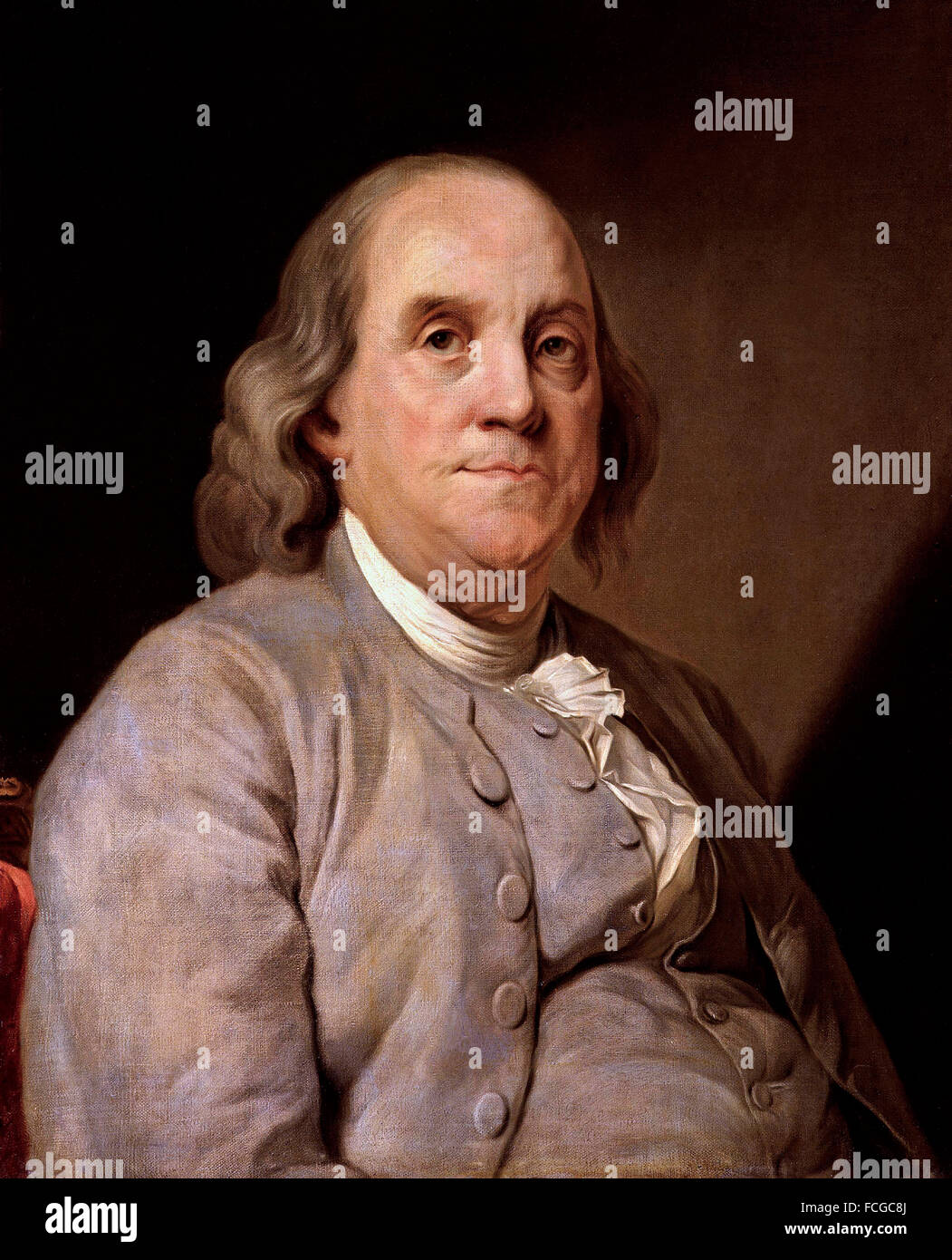 Benjamin franklin painting hi-res stock photography and images - Alamy