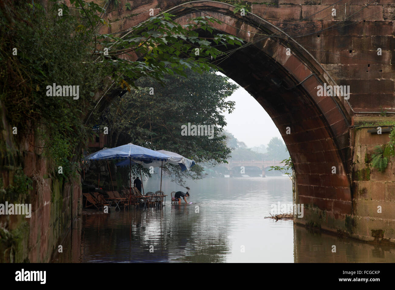Sichuan Pingle Ancient Town Stock Photo - Alamy