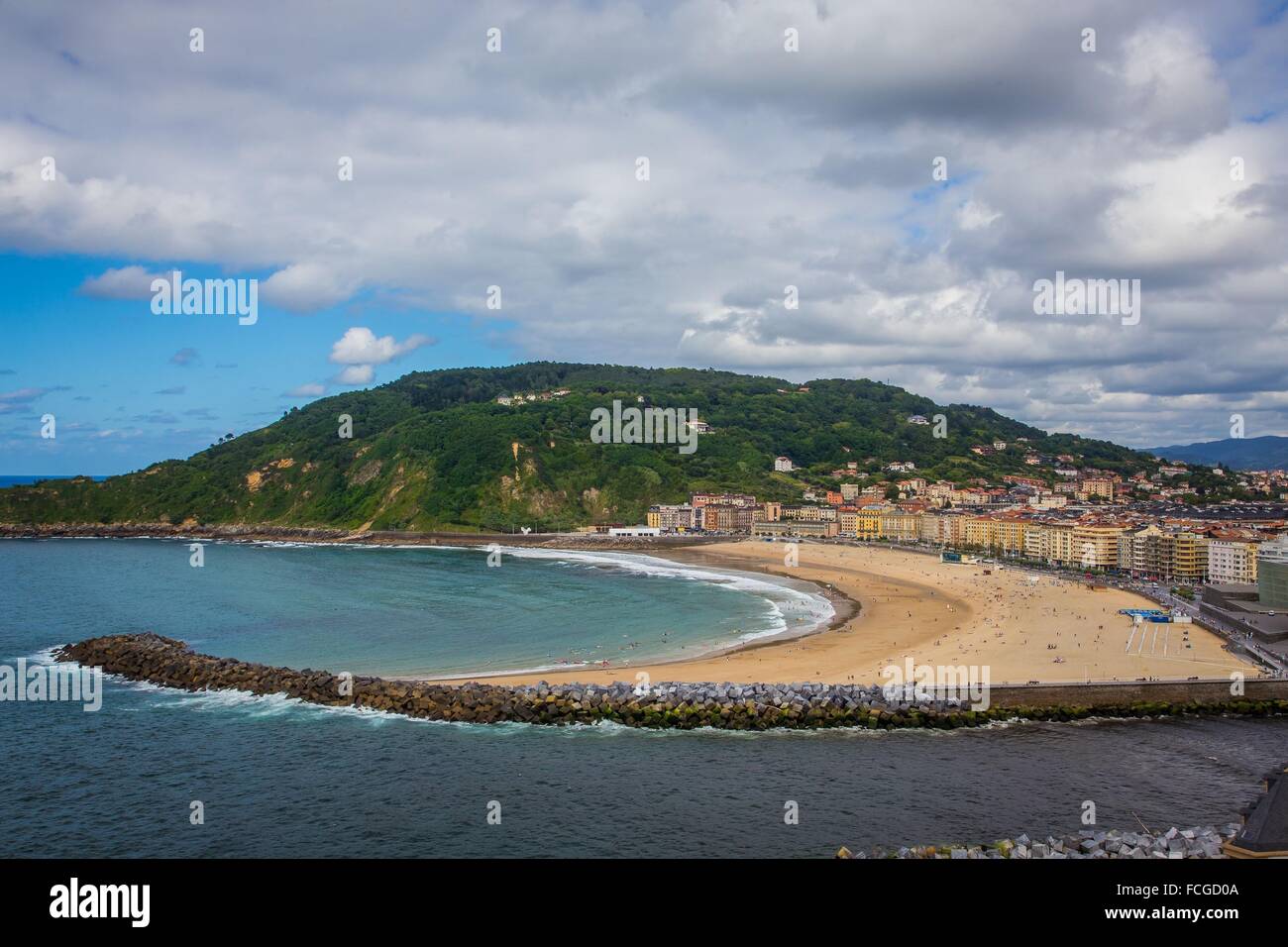 Cote de basque beach hi-res stock photography and images - Alamy