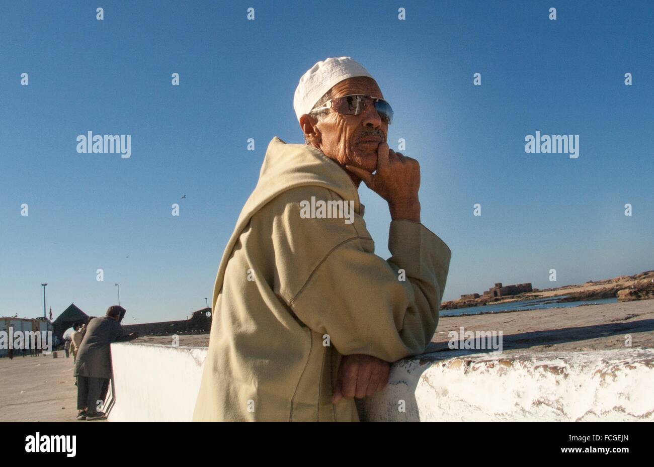 Old man pensative hi-res stock photography and images - Alamy