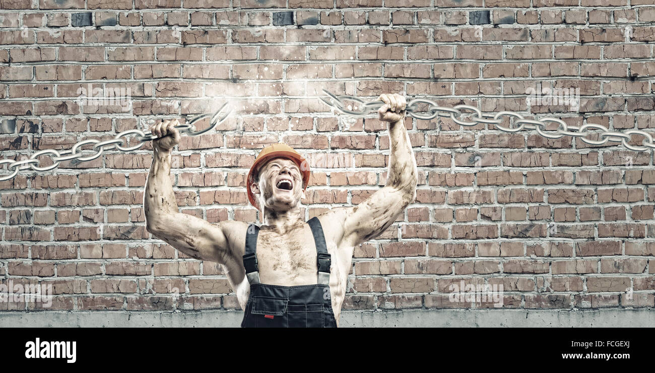 Broken chain hands freedom hi-res stock photography and images - Alamy