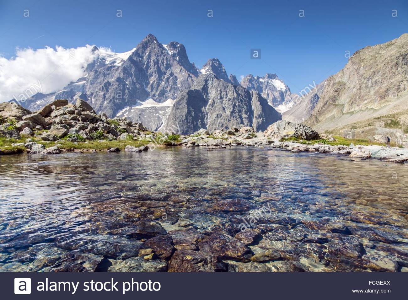 Massif Des Ecrins Stock Photos & Massif Des Ecrins Stock Images - Alamy