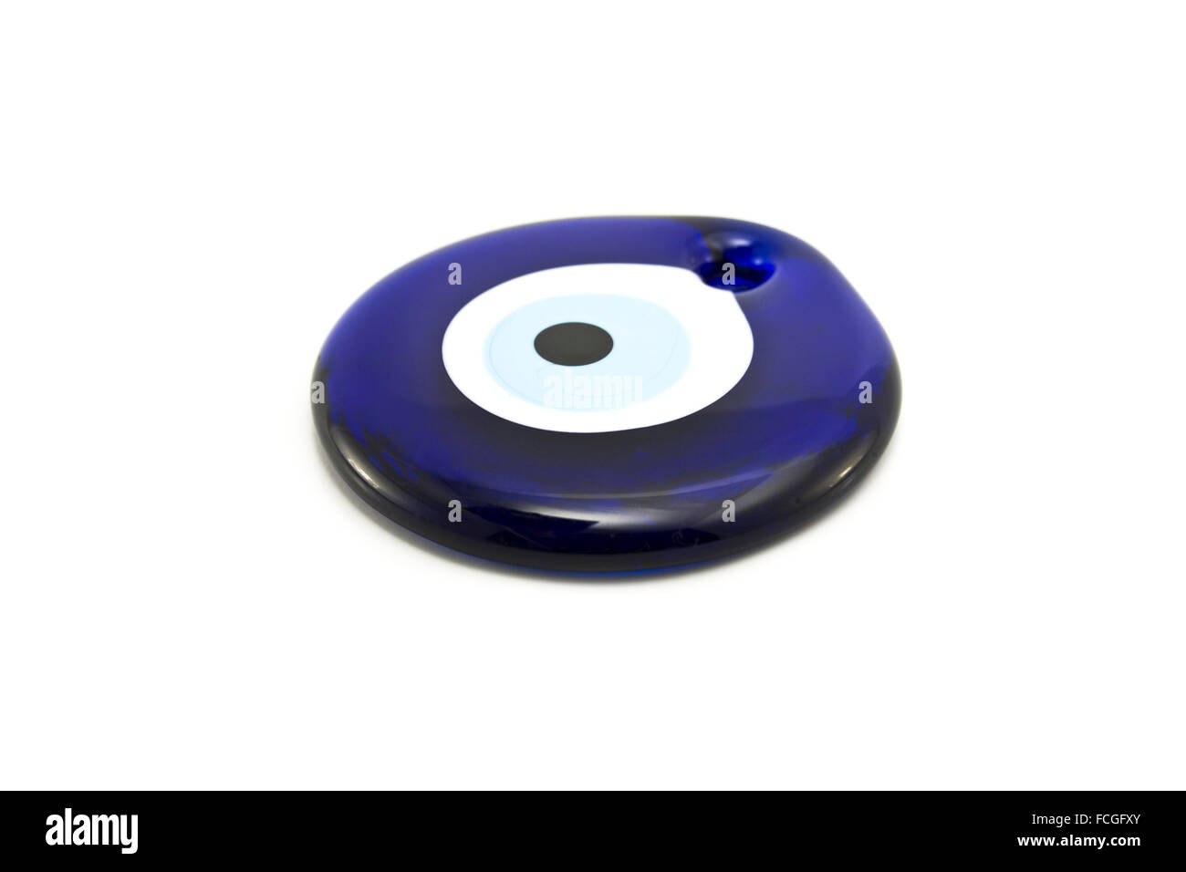 Macro photo of Evil eye isolated on white background Stock Photo - Alamy