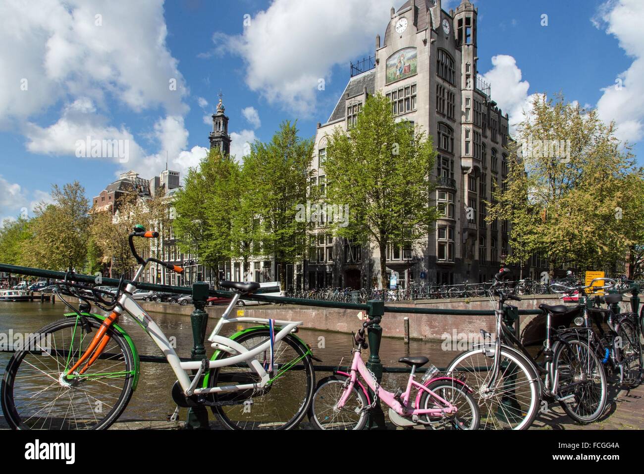 CITY OF AMSTERDAM, CAPITAL OF THE NETHERLANDS Stock Photo - Alamy