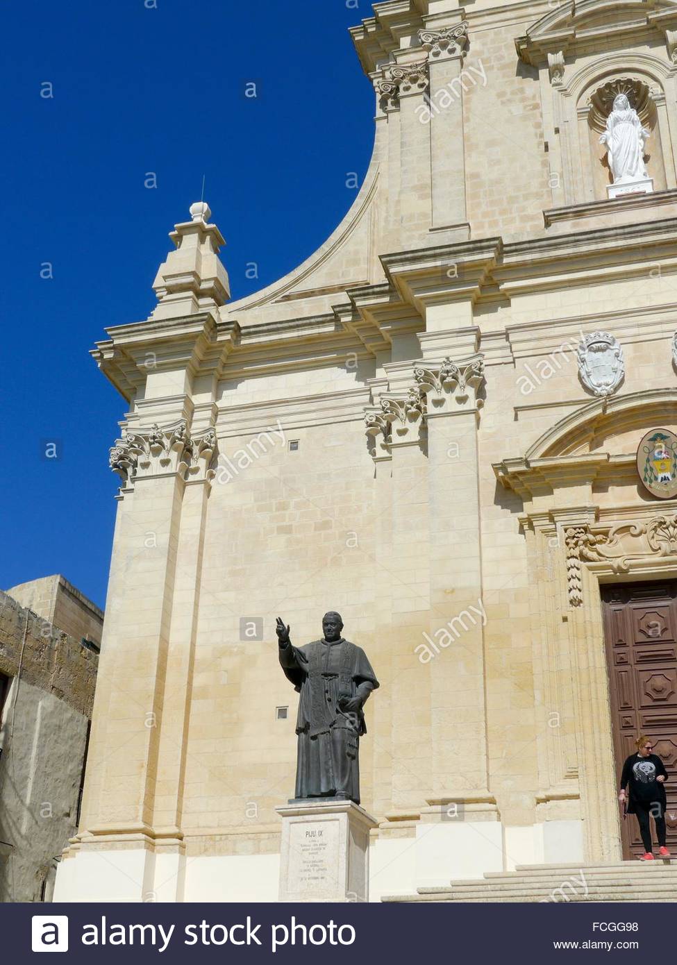 Gozo Pope Statue High Resolution Stock Photography and Images - Alamy