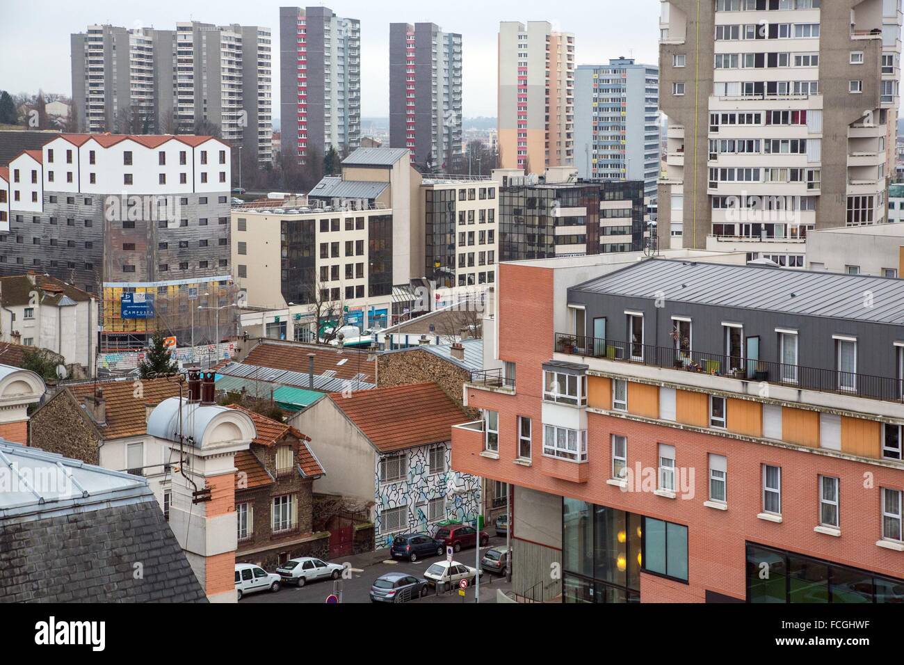 CITY OF BAGNOLET, SEINE-SAINT-DENIS, FRANCE Stock Photo - Alamy