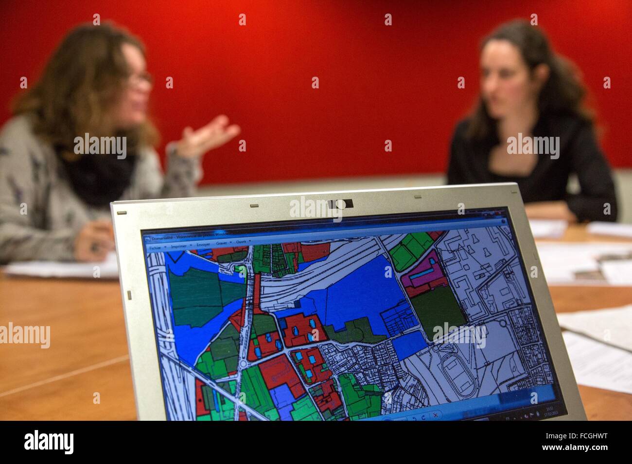 Bagnolet map hi-res stock photography and images - Alamy