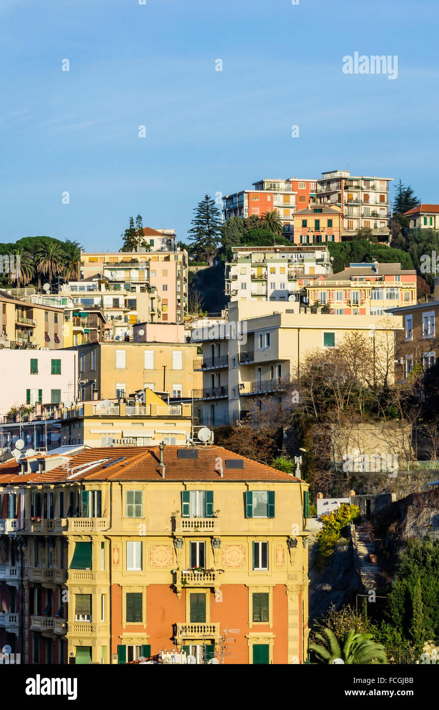 Italy Liguria Savona City view Stock Photo - Alamy