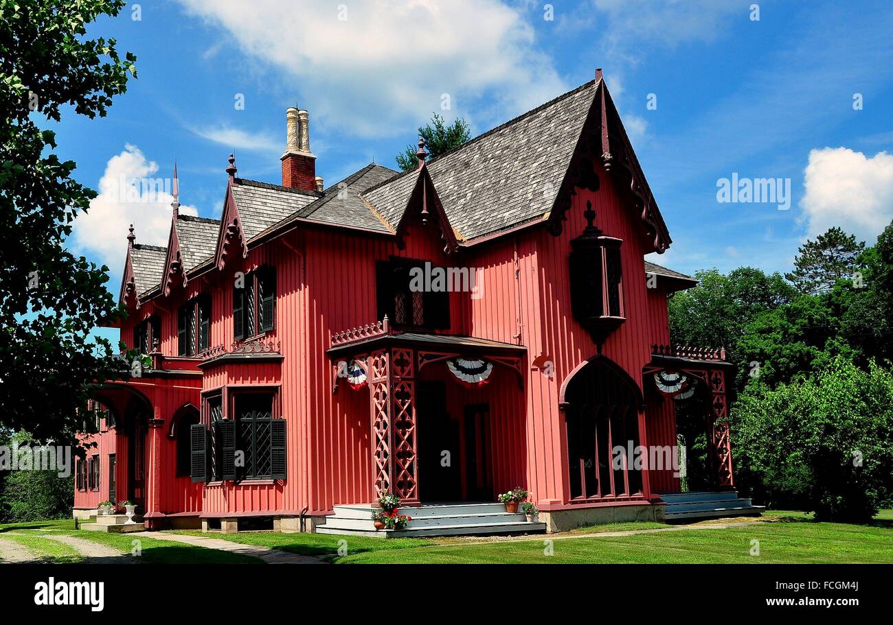 Woodstock, Connecticut: 1846 Henry C. Bowen House, known as Roseland ...
