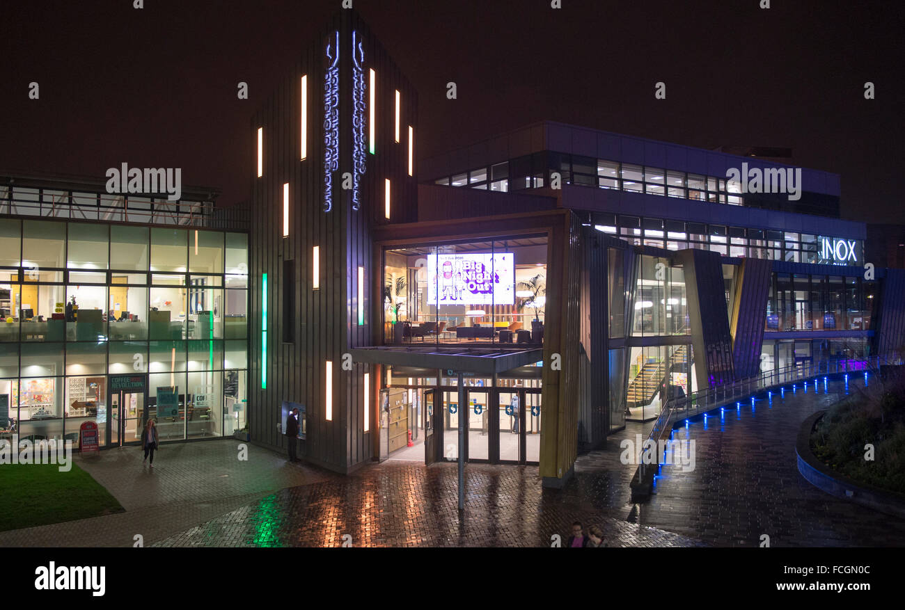 The Student Union building at Sheffield University on Western Bank in ...