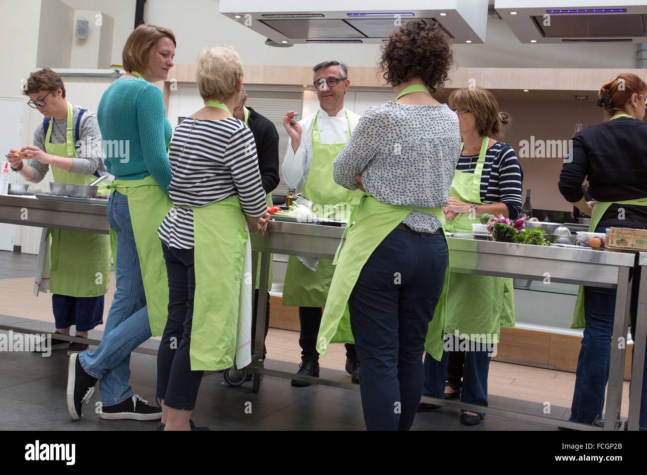 Chef training hi-res stock photography and images - Alamy