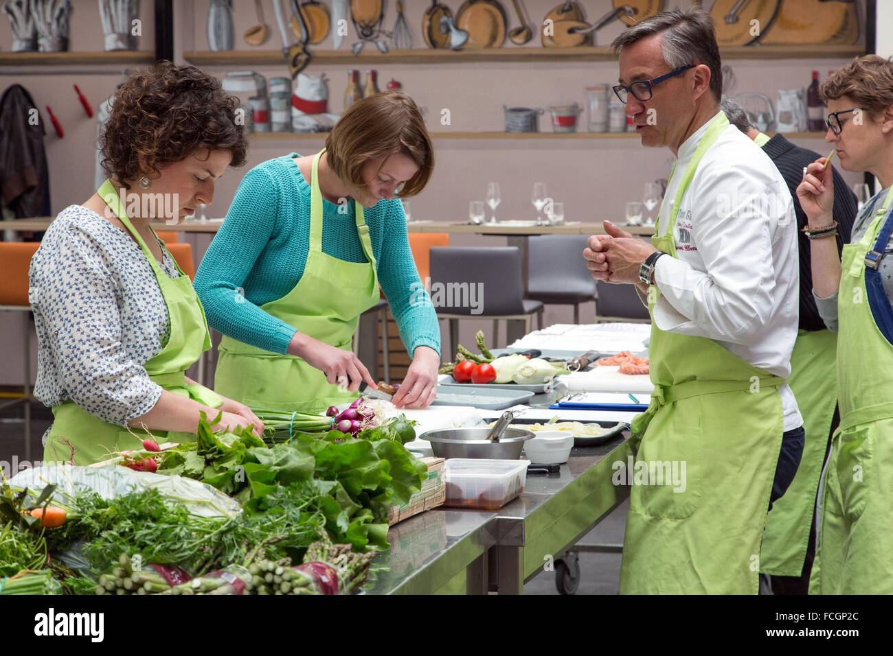 COOKING WORKSHOP WITH THE MICHELIN-STARRED CHEF LAURENT CLEMENT ...