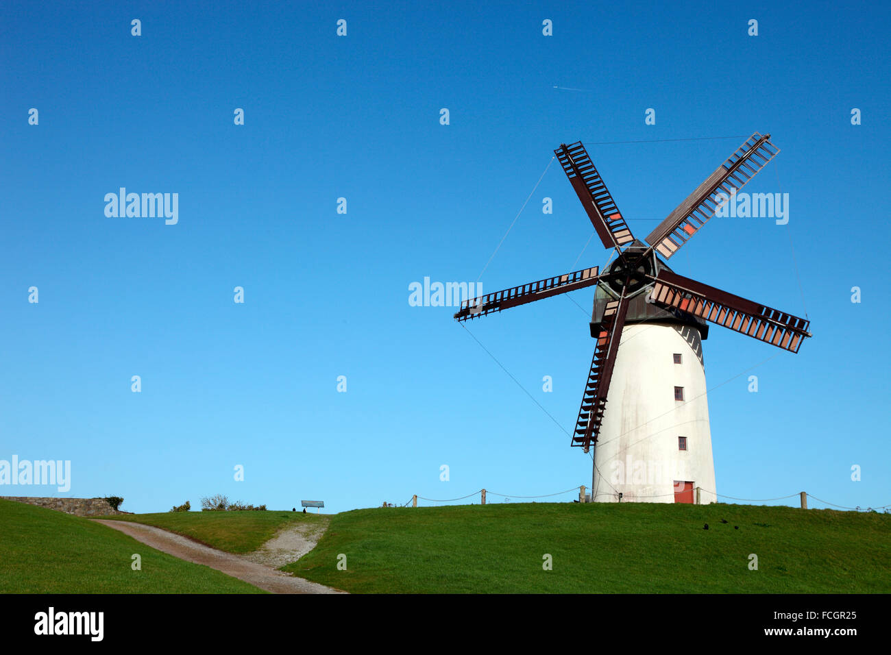 Skerries Great Windmill Ireland Stock Photo - Alamy