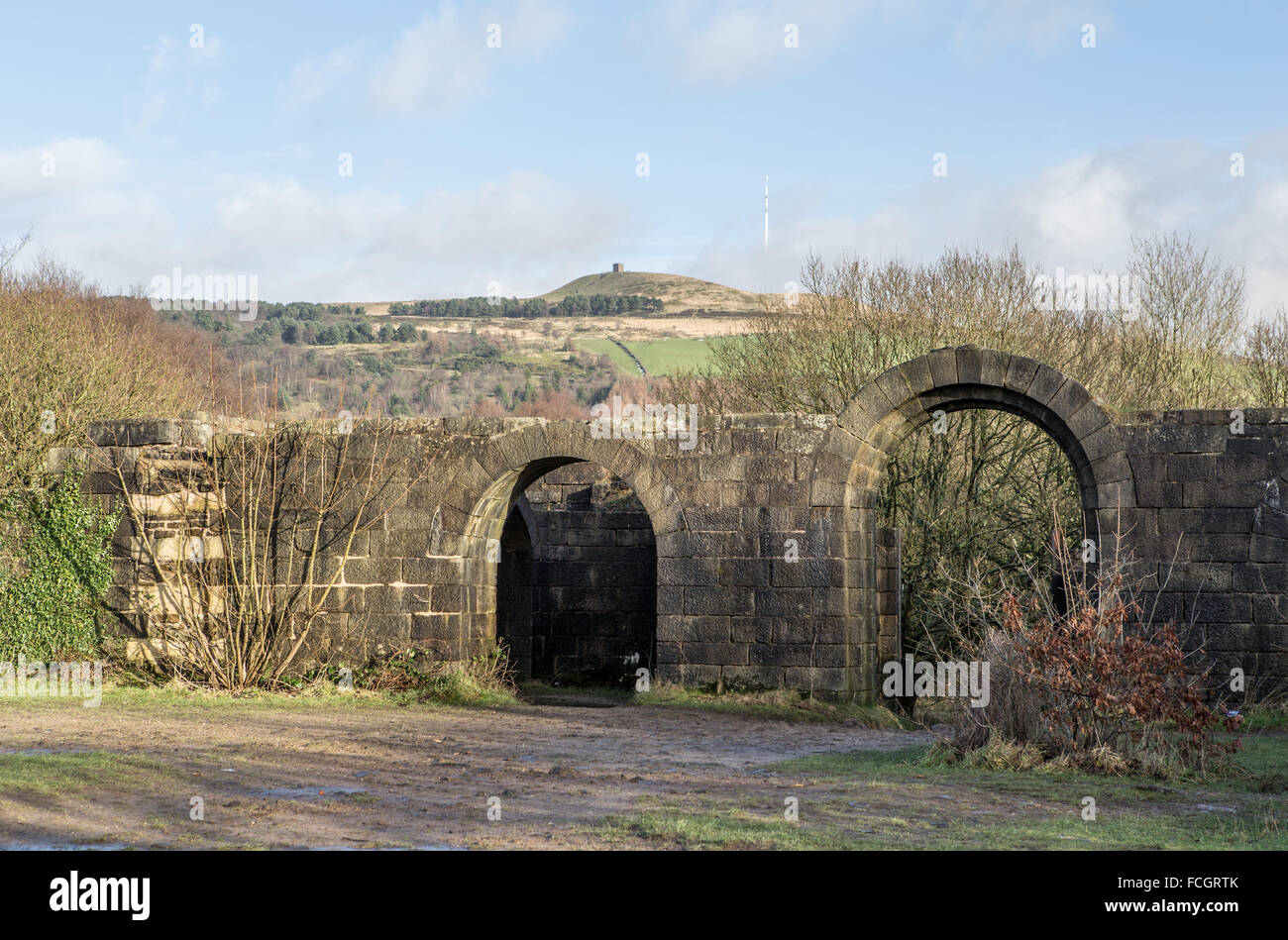 Rivington Castle, a scaled down copy of Liverpool Castle, Part of the ...