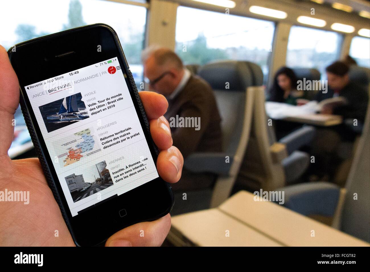 Rail press hi-res stock photography and images - Alamy