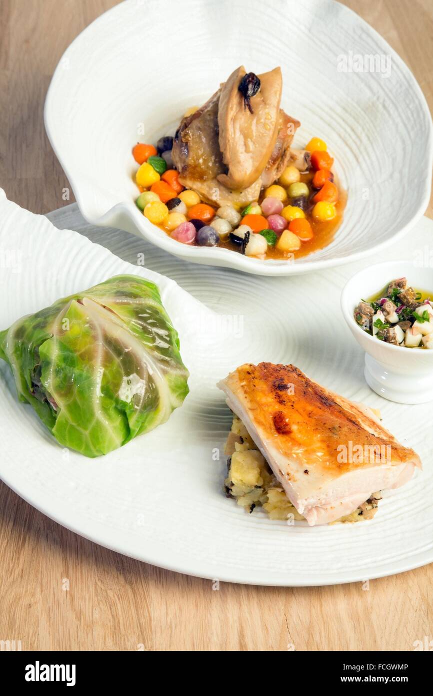 DISHES FROM THE COOKBOOK BY LAURENT CLEMENT, MICHELIN-STARRED CHEF ...