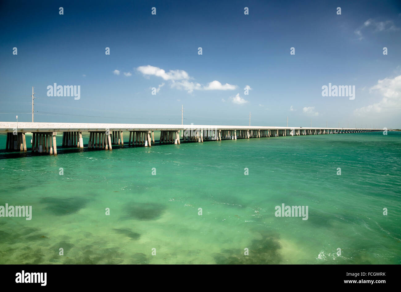 USA Florida Florida Keys Seven Mile Bridge Stock Photo - Alamy