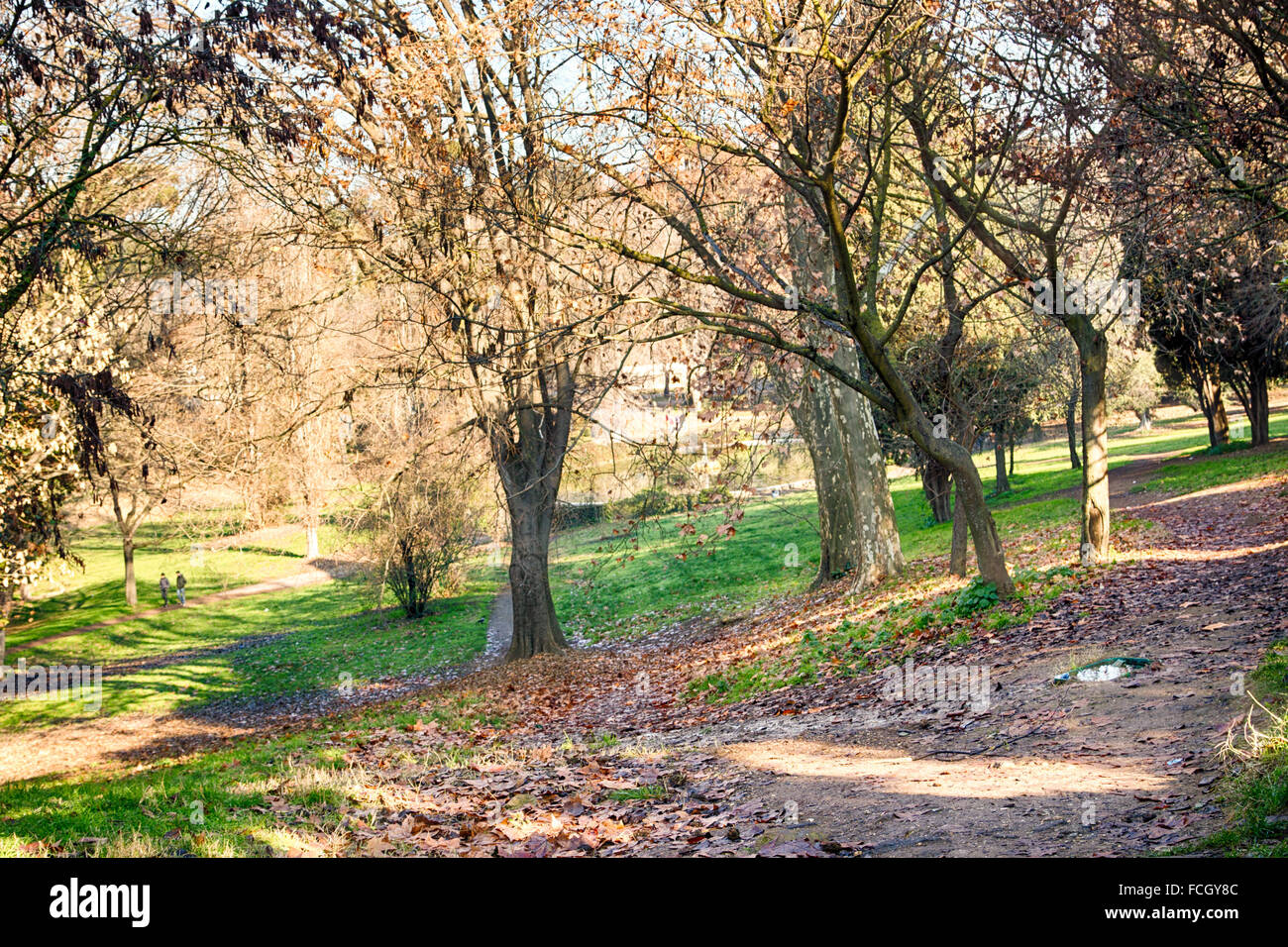 City park of rome hi-res stock photography and images - Alamy
