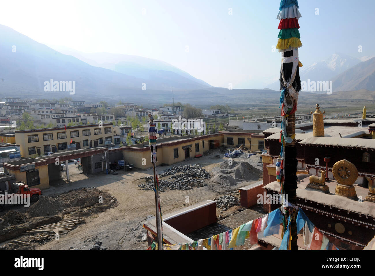 Tibet Kejia Temple Stock Photo - Alamy