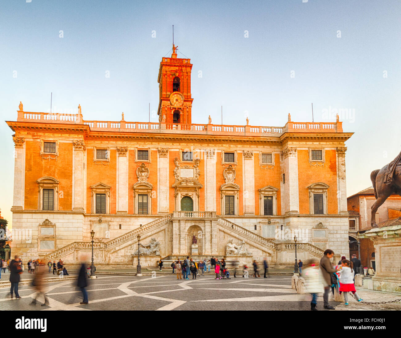 Capitolium palace rome hi-res stock photography and images - Alamy