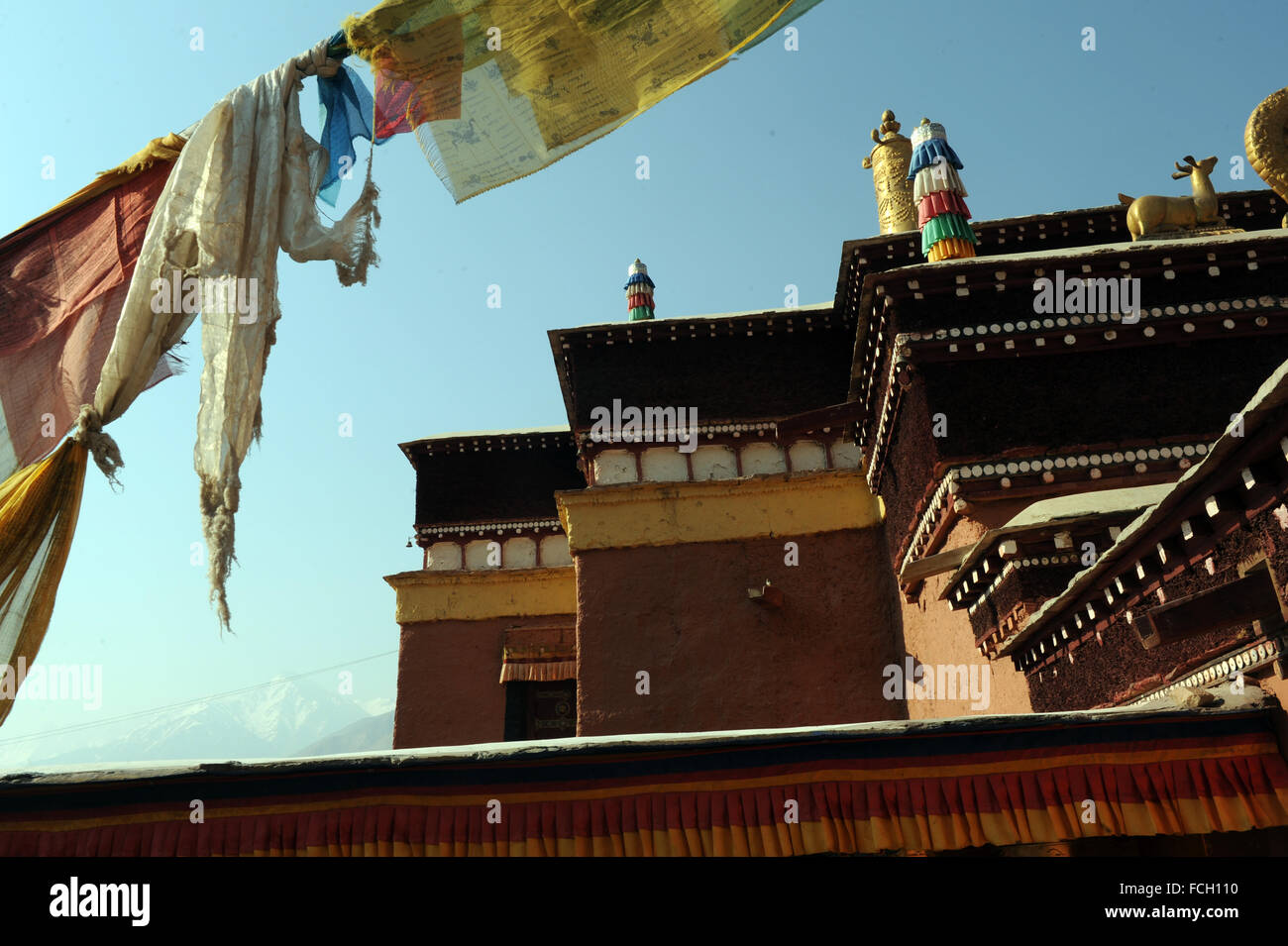 Tibet Kejia Temple Stock Photo - Alamy