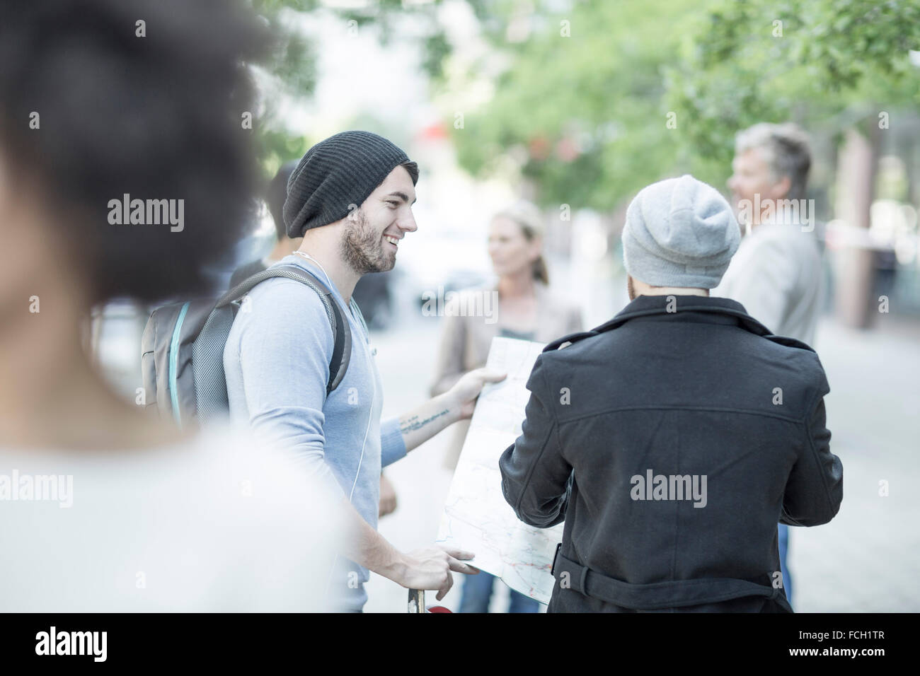 Map men hi-res stock photography and images - Alamy