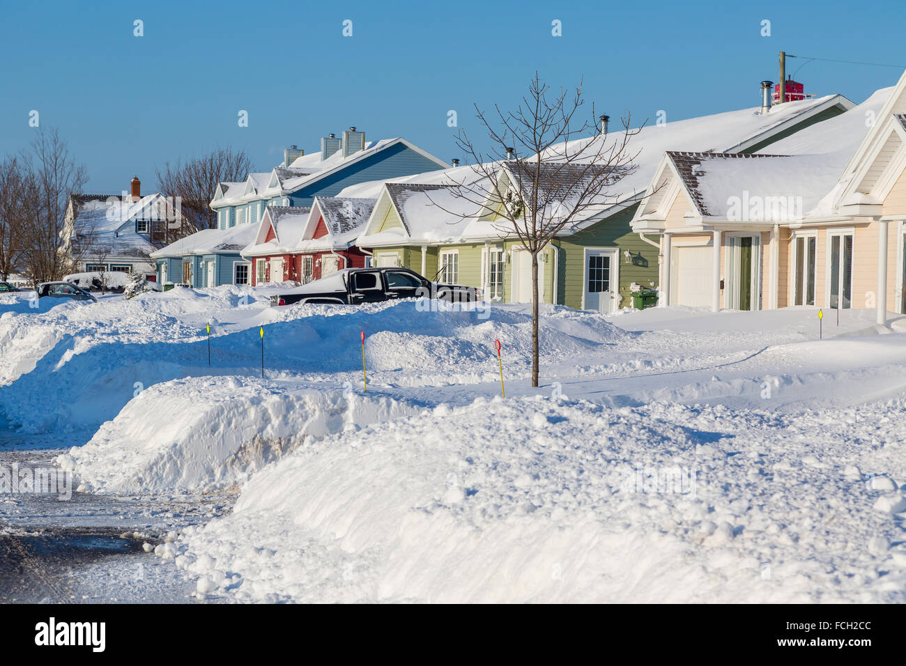 Piled up snow hi-res stock photography and images - Alamy