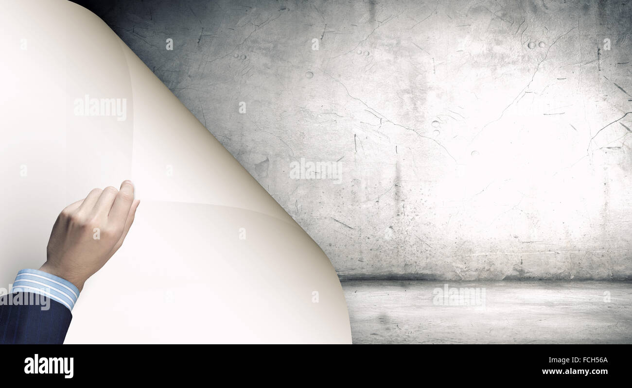 Blank book page hi-res stock photography and images - Alamy