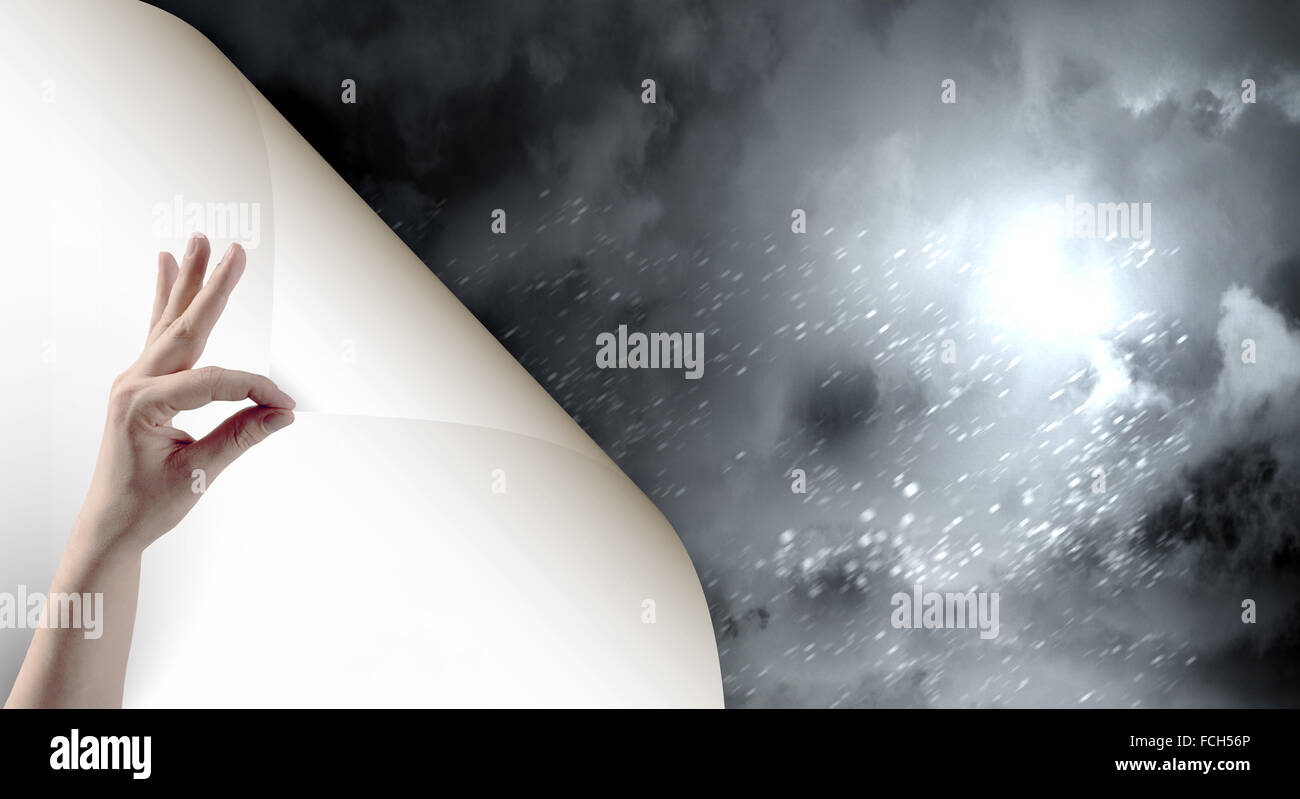 Page turning magazine hi-res stock photography and images - Alamy