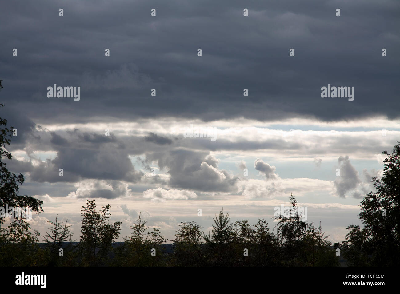 Storm Clouds in the Cotswolds Stock Photo - Alamy