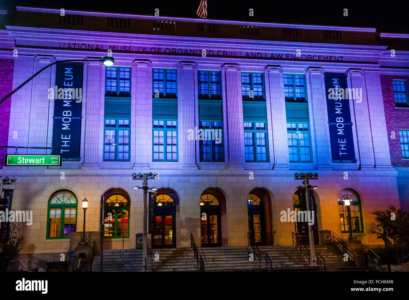 Mob Museum Downtown Las Vegas High Resolution Stock Photography and ...